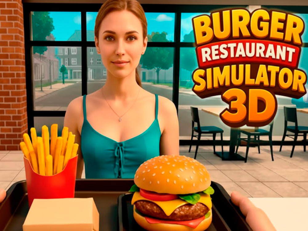 Burger Restaurant Simulator 3D 🕹️ 在线游玩于Sgames