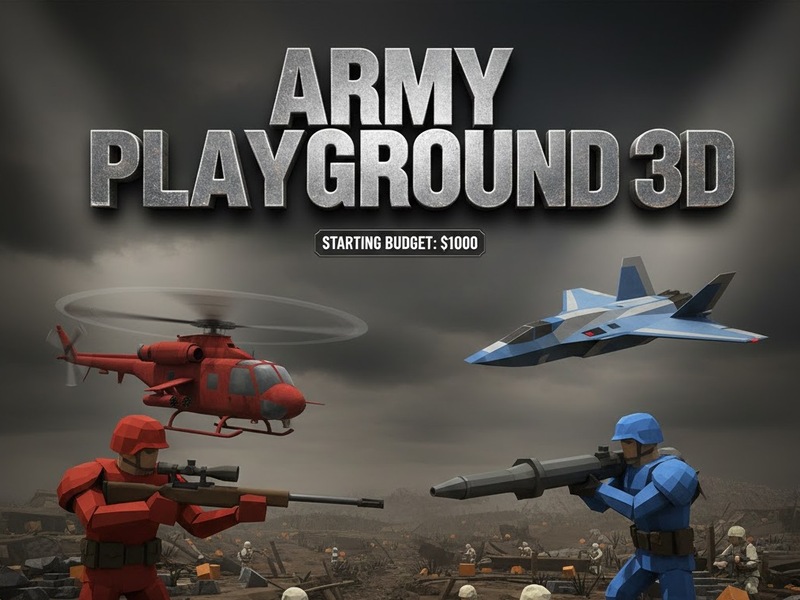 Army Playground 3D 🕹️ 在线游玩于Sgames