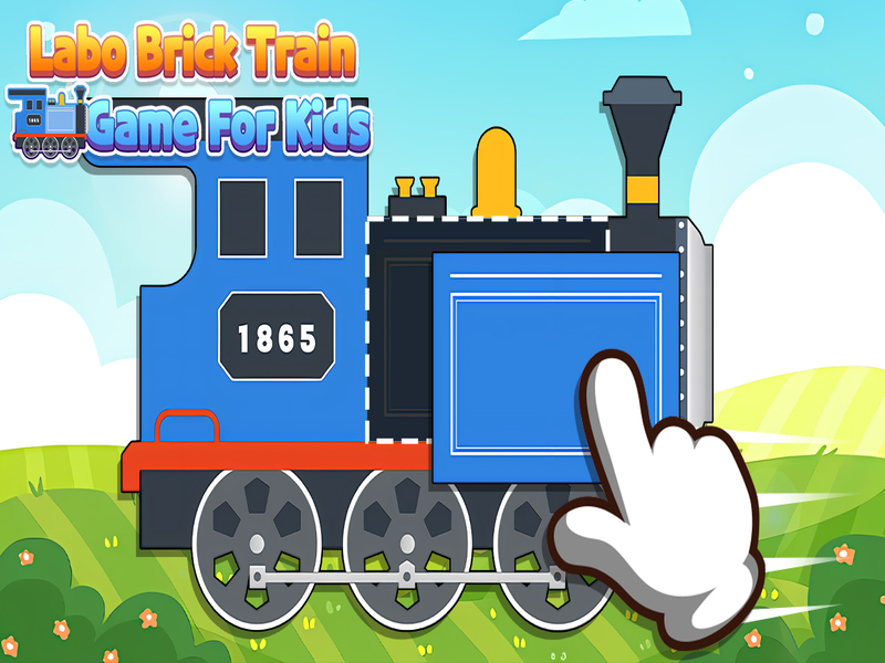 Labo Brick Train for Kids 🕹️ 在线游玩于Sgames